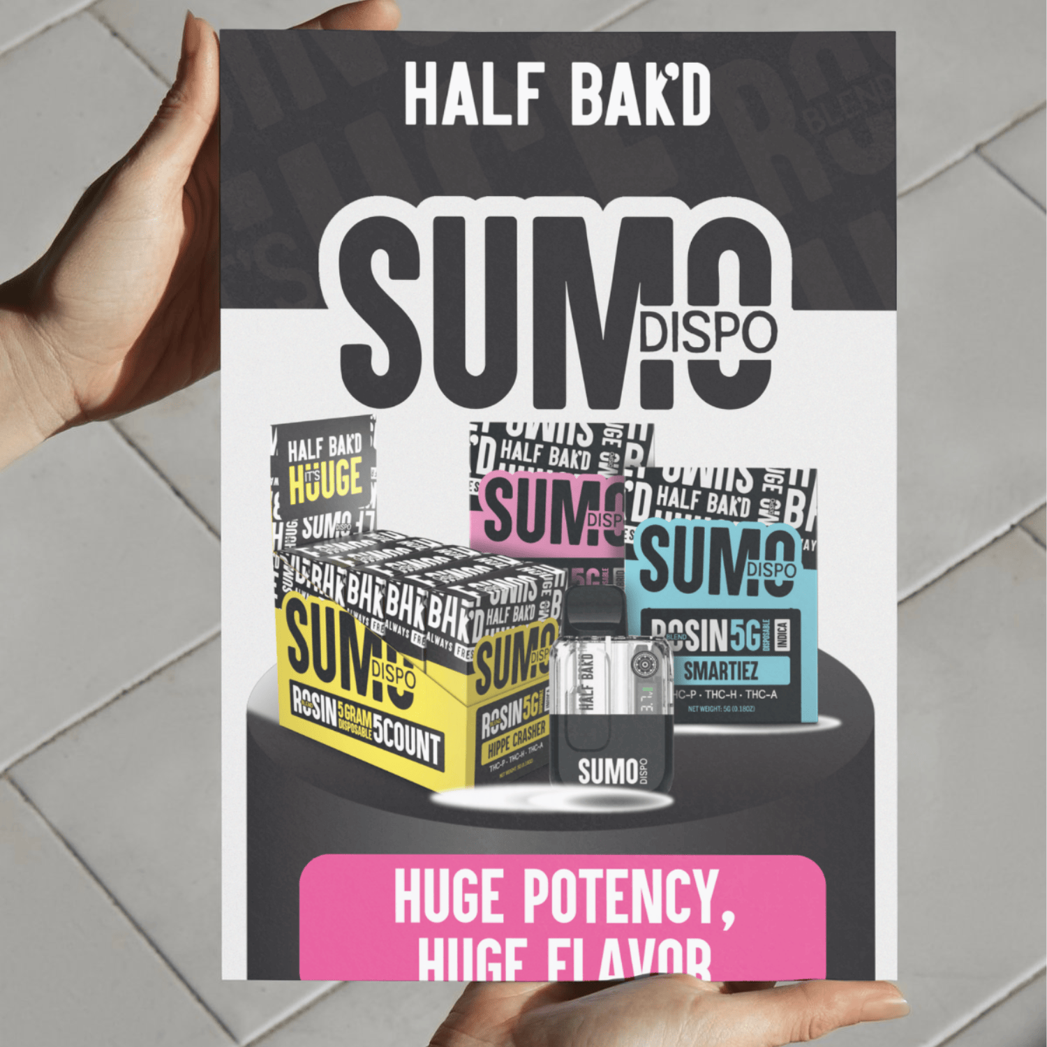 Flyers Sumo Dispo | 50CT | HALF BAK'D – Fresh Collective